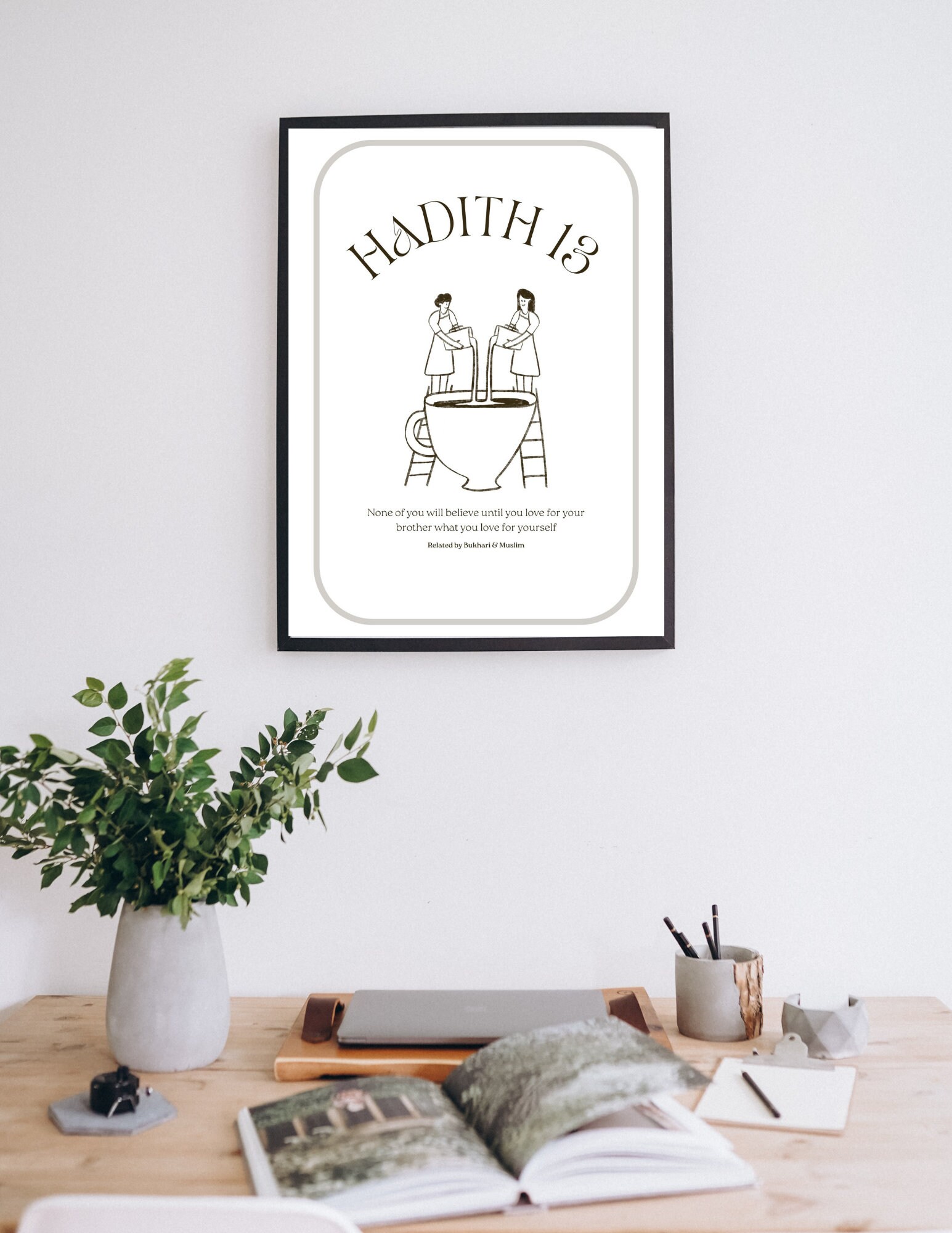 Modern Islamic Muslim Wall Art Islamic Pictures Living Room Wall ...