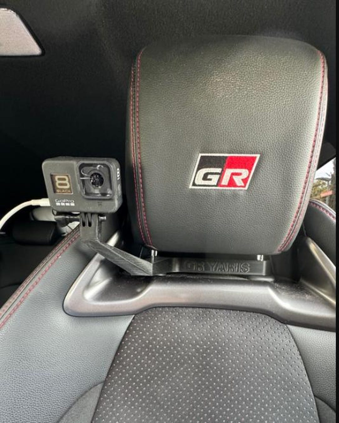 Gopro Headrest Car Mount for Toyota GR Yaris - Corolla | Secure ...