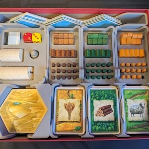 Insert Organizers for Settlers of Catan Base Game and Expansion | 5-6 ...