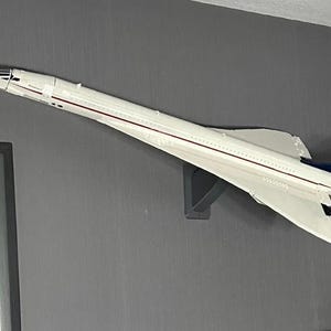 Angled Wall Mount for Lego Icons Concorde 10318 | Durable | Easy ...