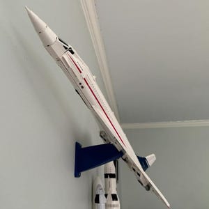 Angled Wall Mount for Lego Icons Concorde 10318 | Durable | Easy ...