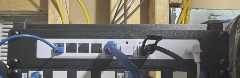10" (1U) Rack Mount for Ucg-fiber and Uxg-fiber | Unifi Cloud Gateway ...