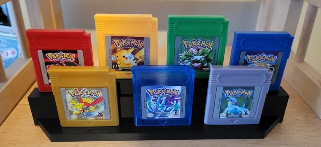 Gameboy Gen 1-2 Game Cartridge Display Stand - Etsy