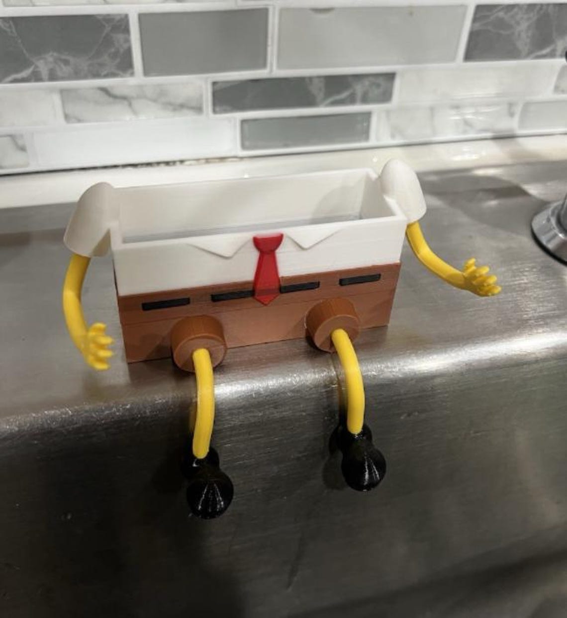 Spongebob-inspired Sponge Holder | Holds Kitchen Sponge | Fun Sink ...