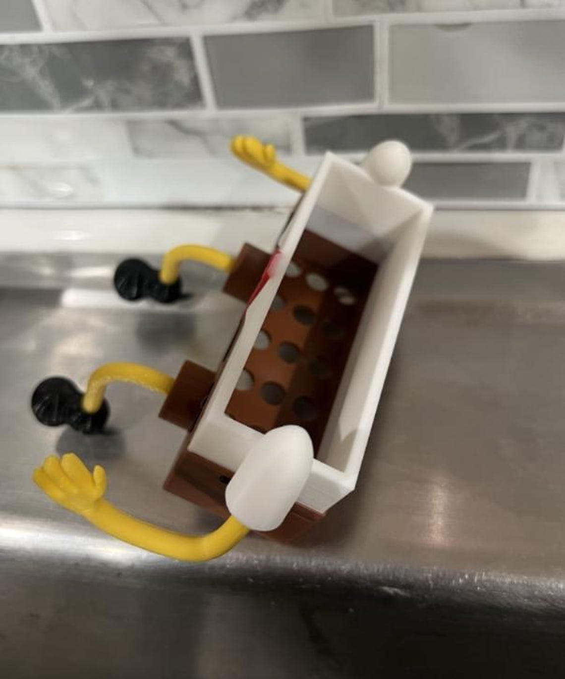 Spongebob-inspired Sponge Holder | Holds Kitchen Sponge | Fun Sink ...