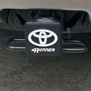 Toyota 4runner Tow Hitch Cover With Threaded Bolt Black/gray - 3D ...