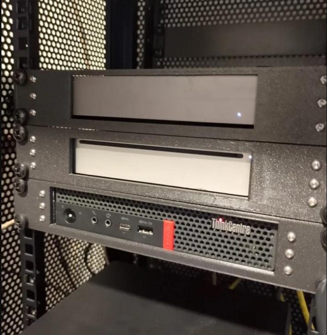 Mac Mini Half Width 10" Rack Mount Bracket - Etsy