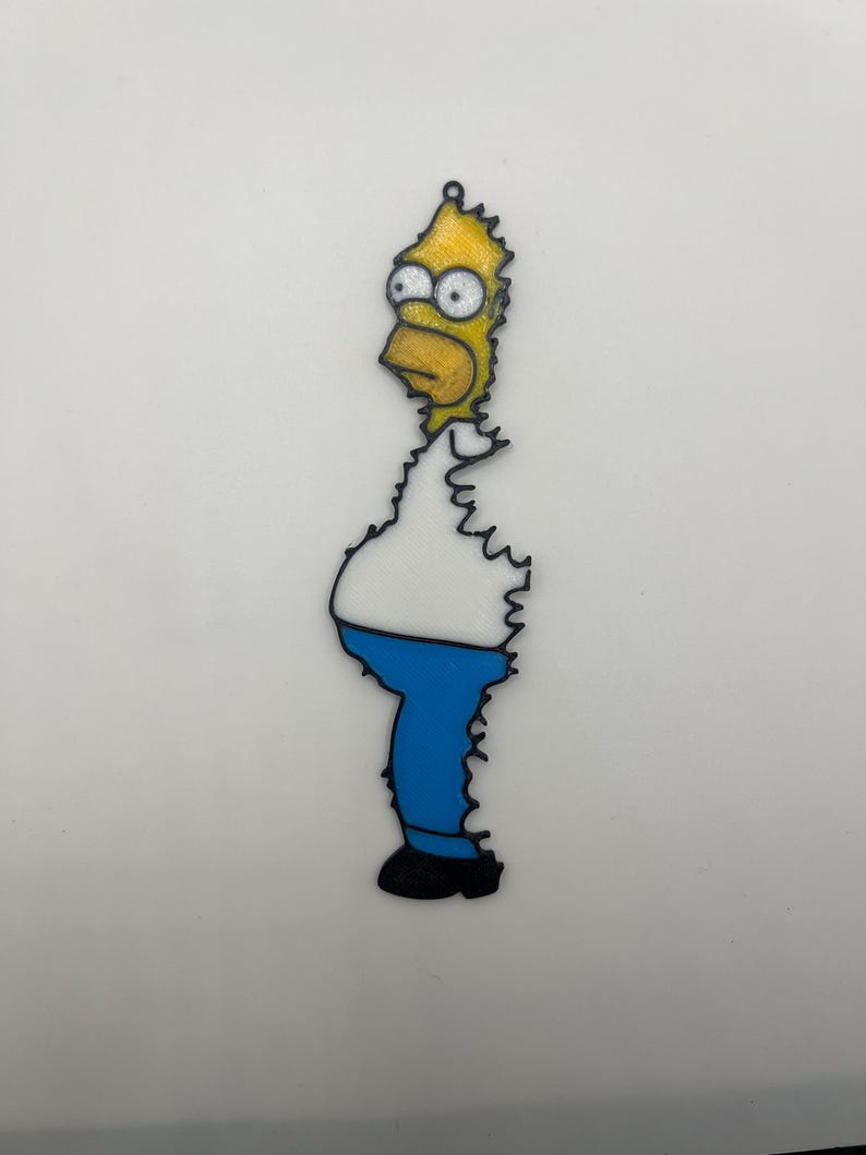 Homer Simpson Fading Into Bush Ornament | Fast Shipping | Funny | Meme ...