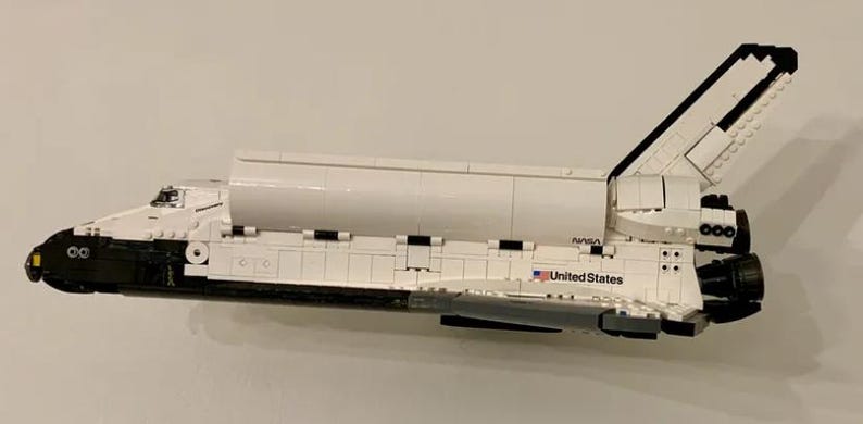 Wall Mount for Lego NASA Space Shuttle Discovery 10283 - Etsy