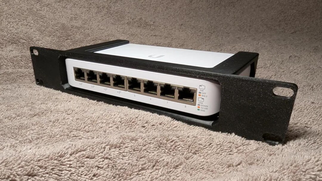 10" Rack Mount for Unifi Switch Lite 8 Poe | Ubiquiti | 1U | 10 Inch ...