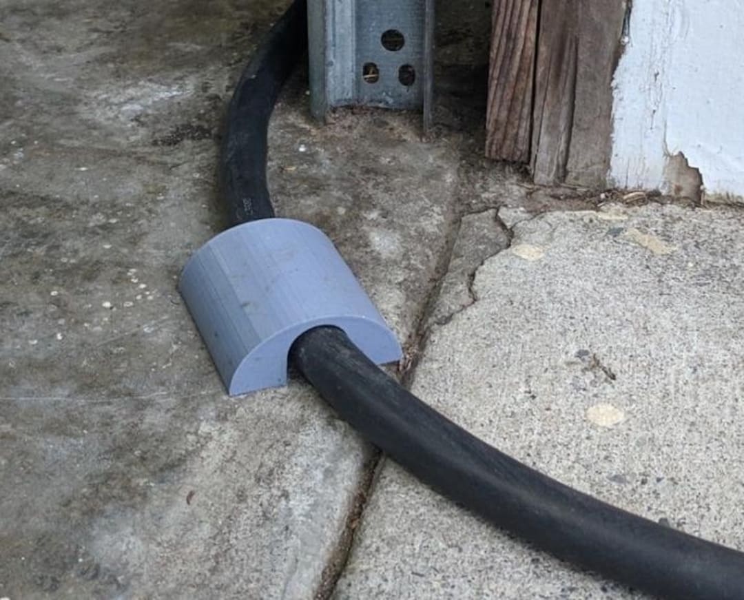 EV Charging Cable Pass Through for Garage Door - 120v & 240v - Etsy