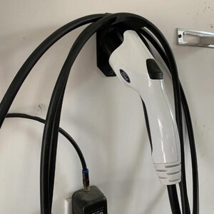 J1772 EV Charger Minimalist Wall Mount Holder | Dock | Easy Mounting ...