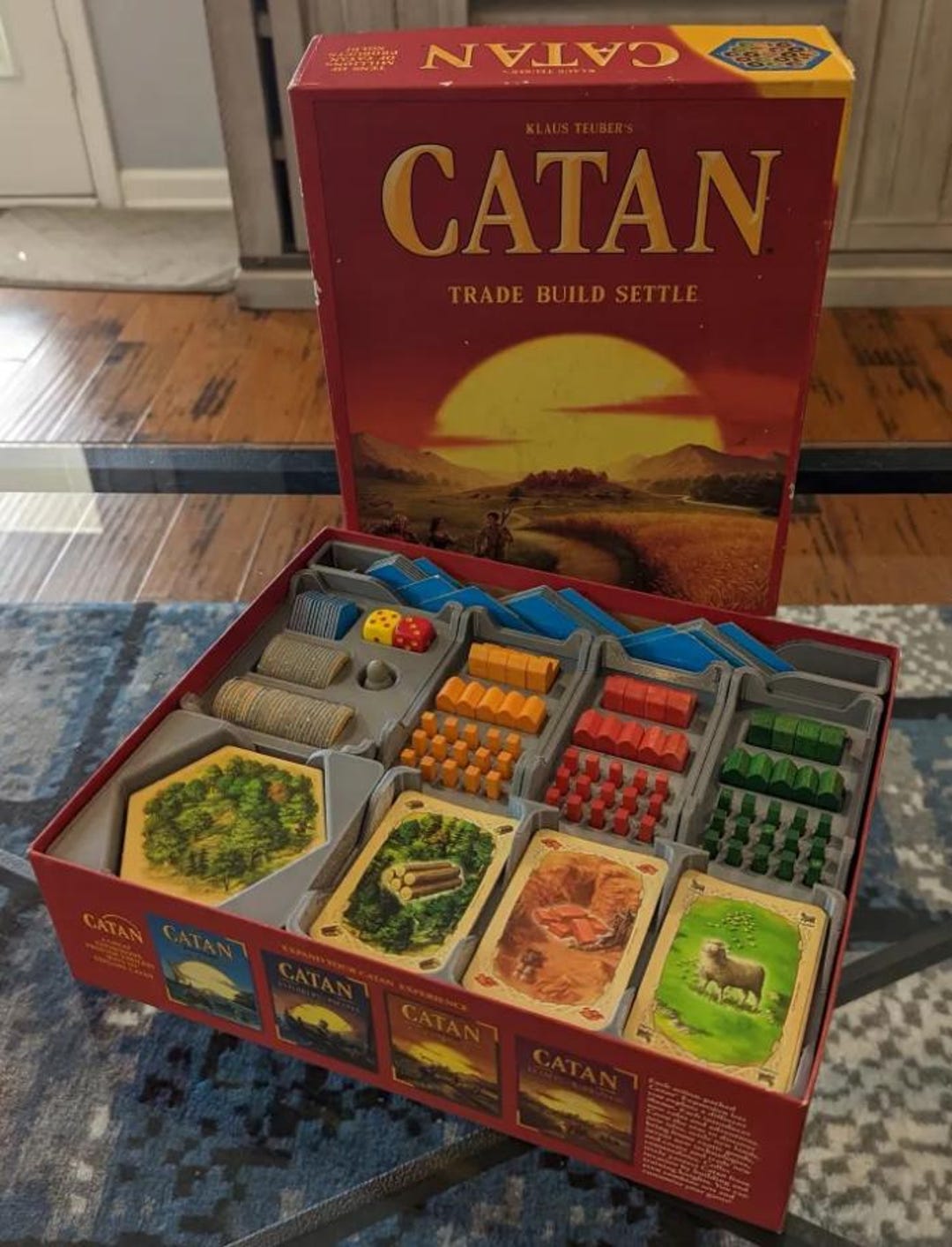 Insert Organizers for Settlers of Catan Base Game and Expansion | 5-6 ...