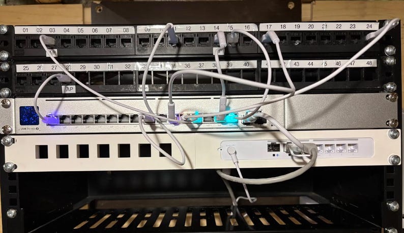 19" (1U) Rack Mount for Ucg-fiber and Uxg-fiber | Unifi Cloud Gateway ...