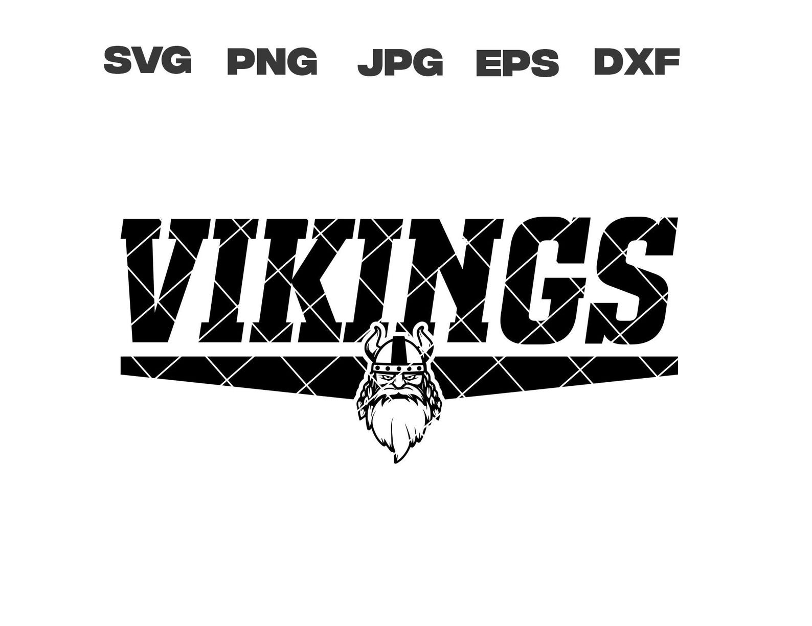 Vikings Svg, Vikings, School Mascot Clipart, Svg, Dxf, Eps, Png, Jpg ...