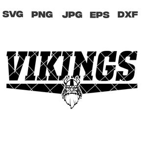 Vikings Svg, Vikings, School Mascot Clipart, Svg, Dxf, Eps, Png, Jpg ...