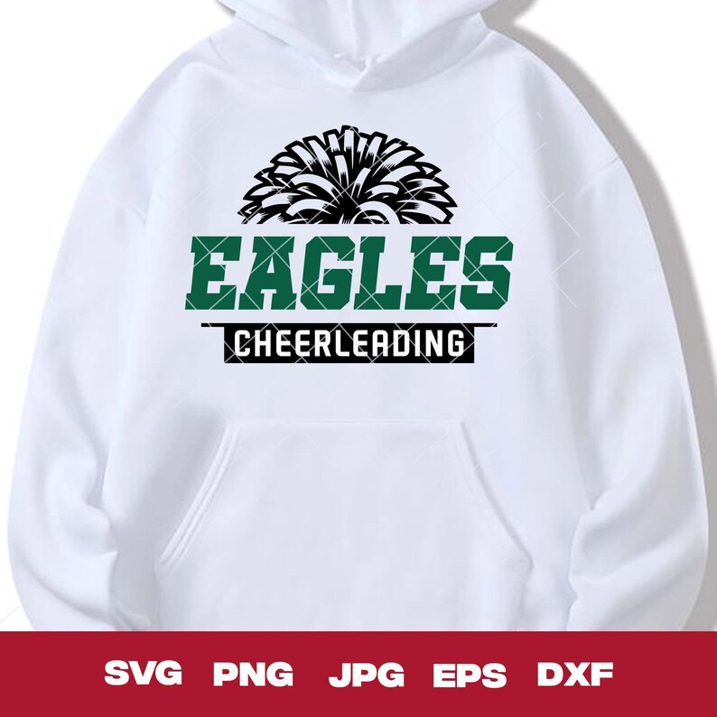 Eagles SVG, Eagles Cheerleading SVG, Cheerleading Svg, Png, Jpg, Dxf ...