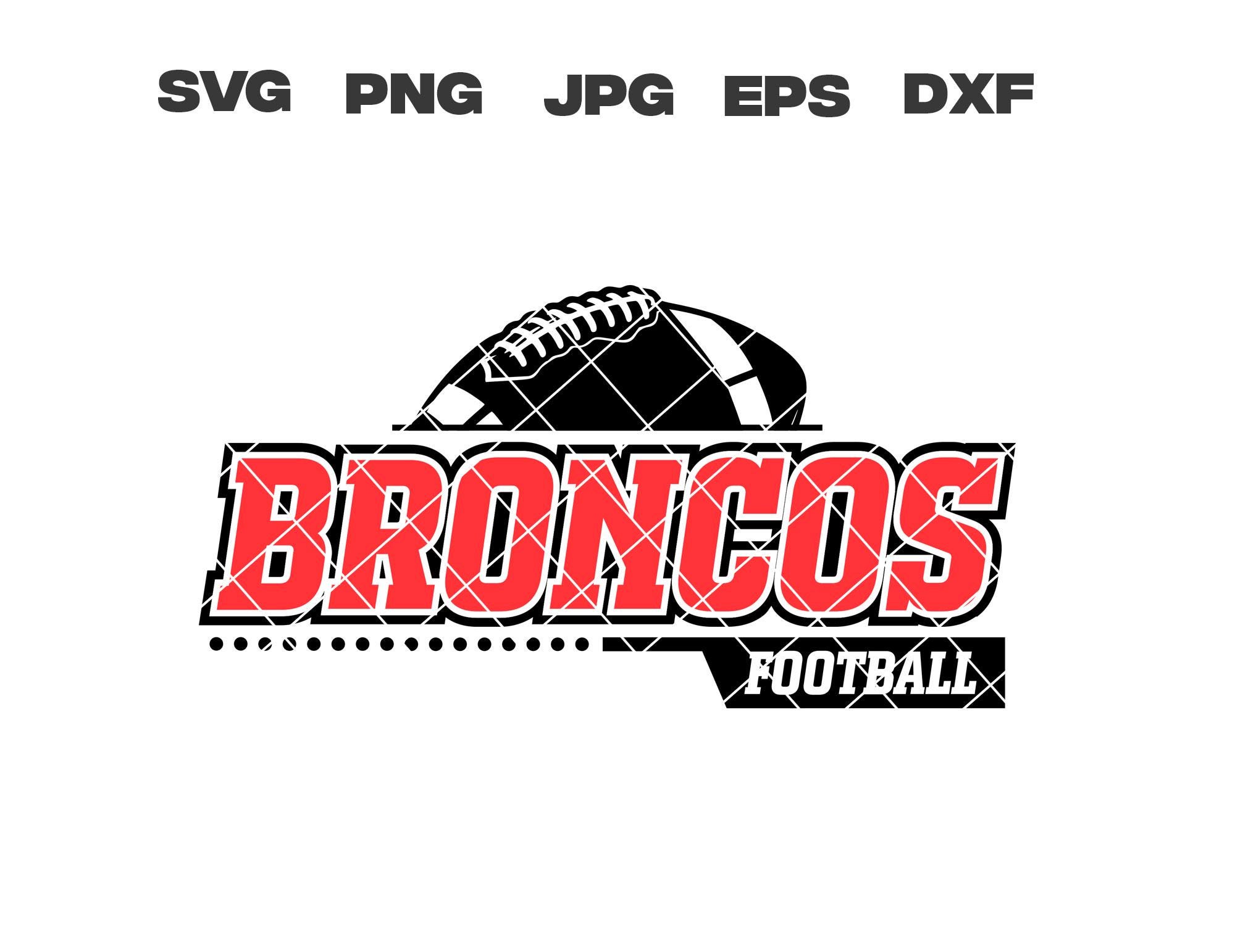 Broncos SVG, Broncos Football SVG, Football Team, Svg, Png, Jpg, Dxf ...