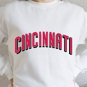 Cincinnati Svg, Cincinnati Baseball Svg, Baseball Svg, Digital Download ...