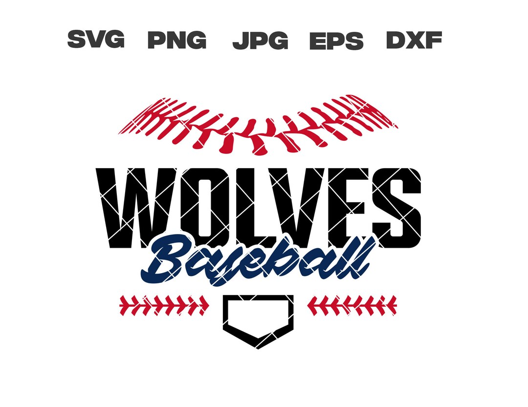 Wolves SVG, Wolves Baseball SVG, Baseball Team, Svg, Png, Jpg, Dxf, Eps ...