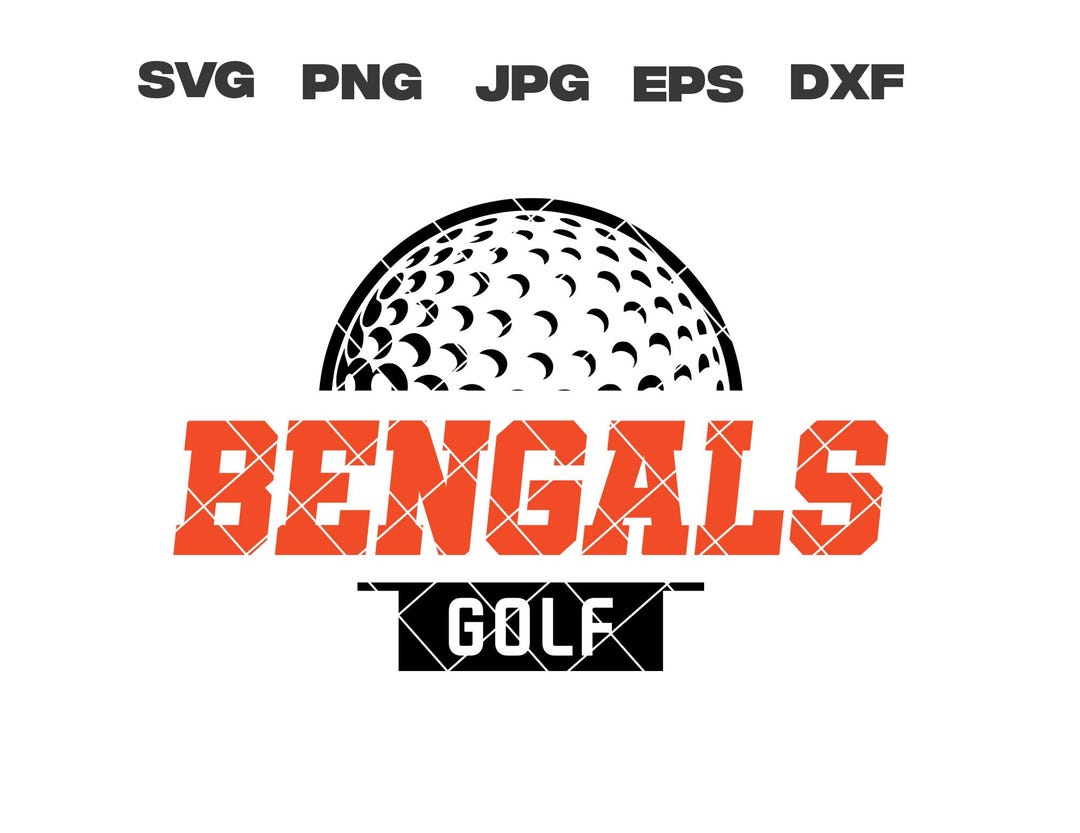 Bengals SVG, Bengals Golf SVG, Golf Svg, Png, Jpg, Dxf, Eps, Cricut ...