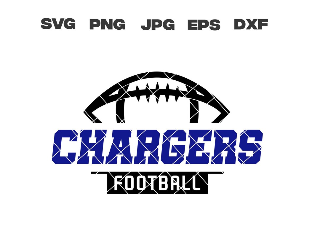 Chargers SVG, Chargers Football SVG, Football Team, Svg, Png, Jpg, Dxf ...
