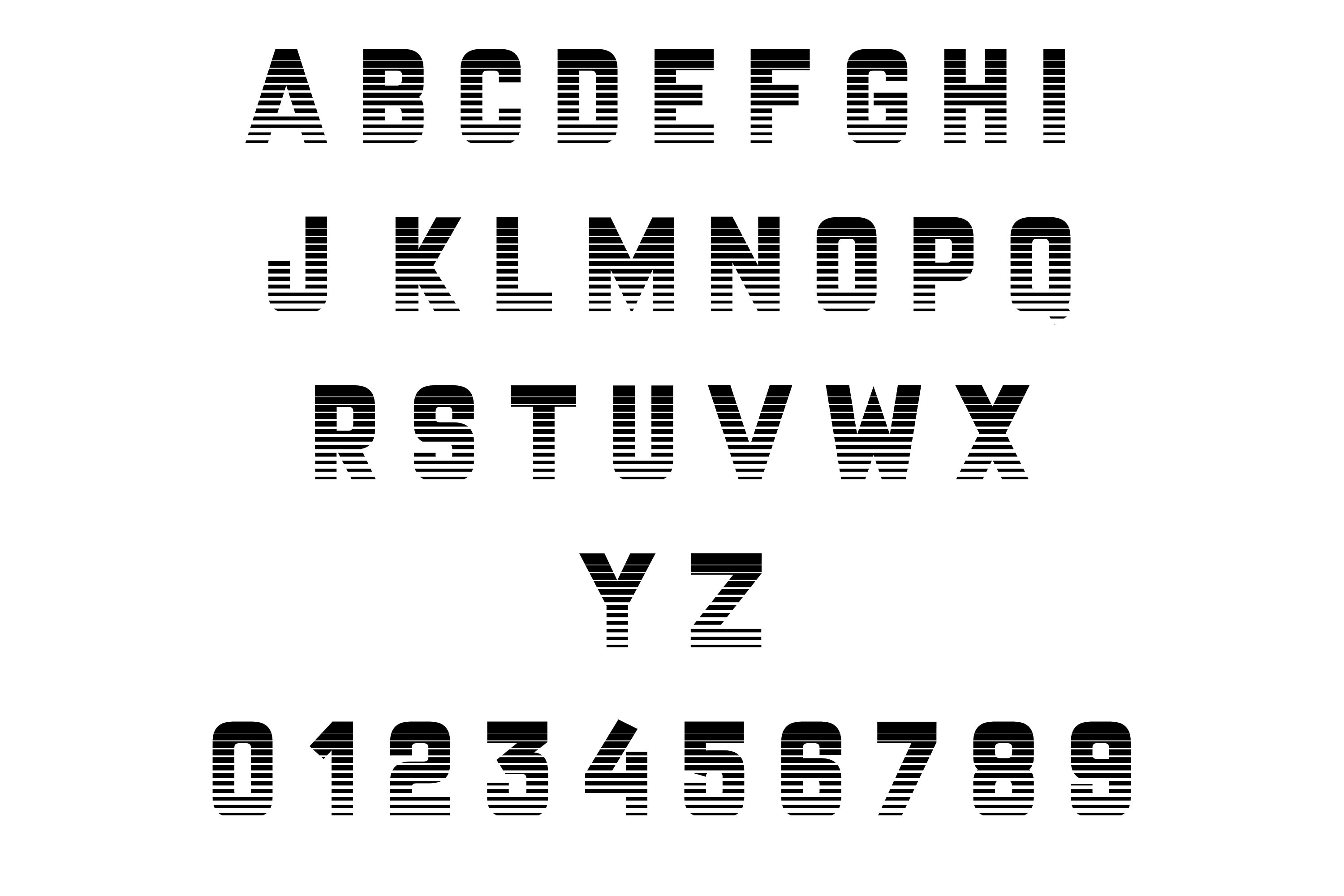 Line Font SVG, Line Letters, Line Numbers, Distressed Letters Svg ...