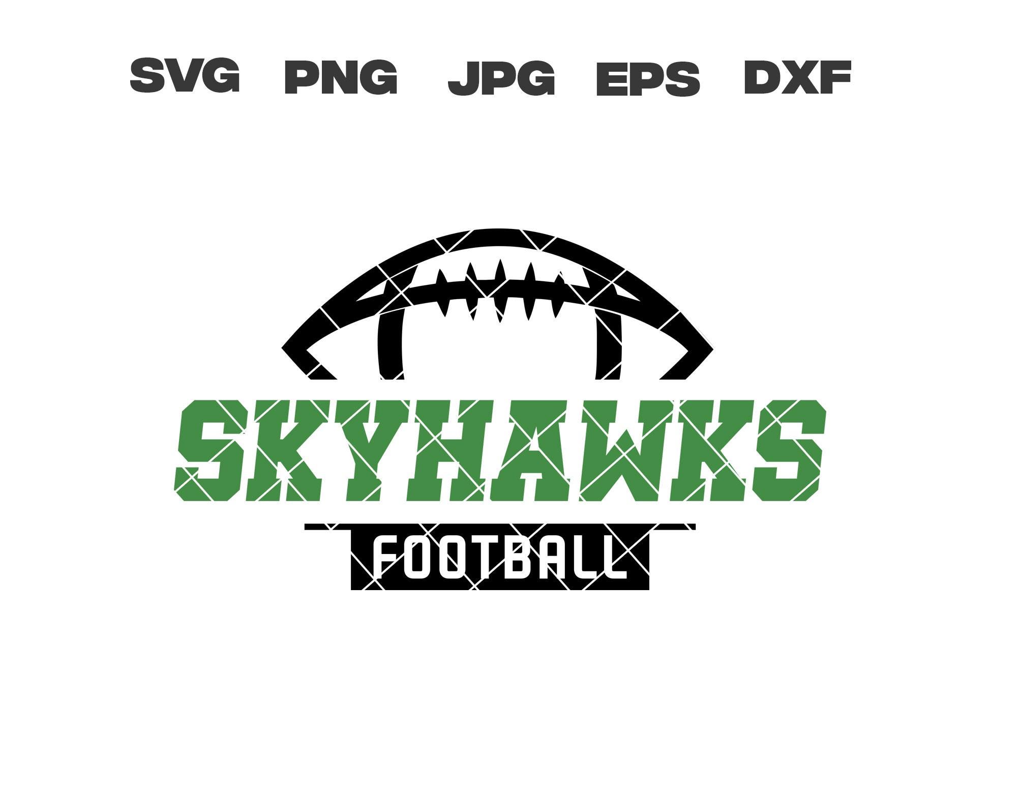 Skyhawks SVG, Skyhawks Football SVG, Football Team, Svg, Png, Jpg, Dxf ...