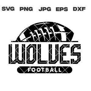 Wolves SVG, Wolves Football SVG, Football Team, Svg, Png, Jpg, Dxf, Eps ...
