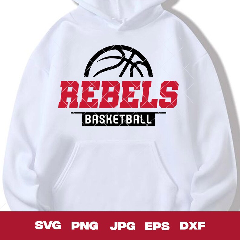 Rebels SVG, Rebels Basketball SVG, Basketball Team, Svg, Png, Jpg, Dxf ...