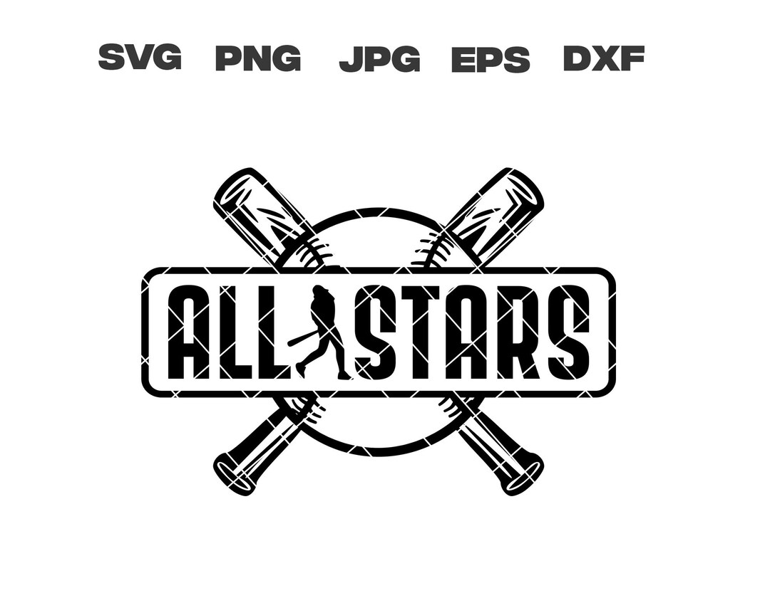 All Stars Baseball SVG, All Star SVG, Baseball SVG, All Star Game ...