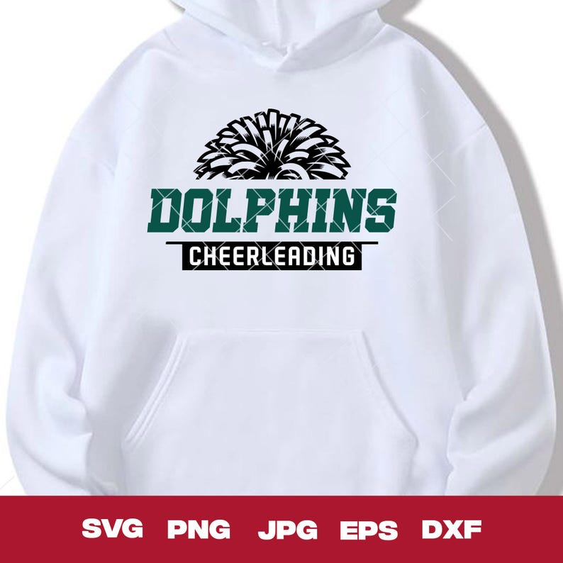 Dolphins SVG, Dolphins Cheerleading SVG, Cheerleading Svg, Png, Jpg ...