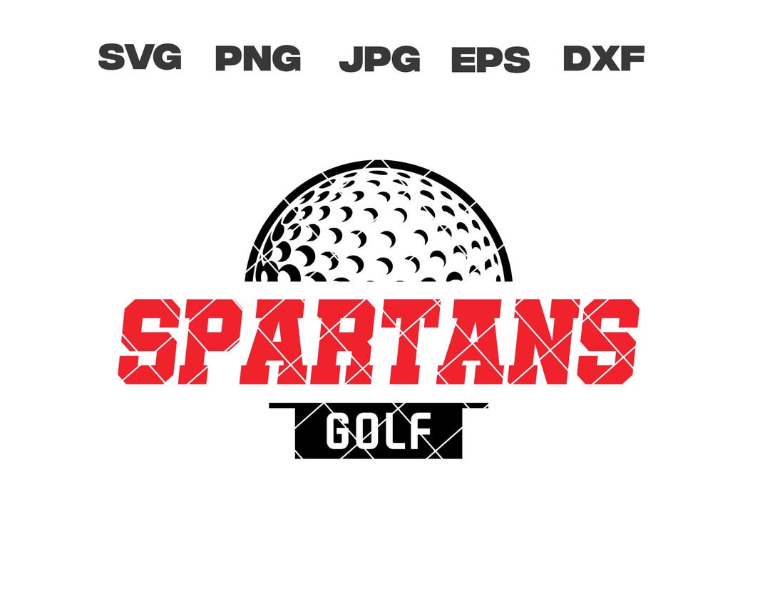 Spartans SVG, Spartans Golf SVG, Golf Svg, Png, Jpg, Dxf, Eps, Cricut ...