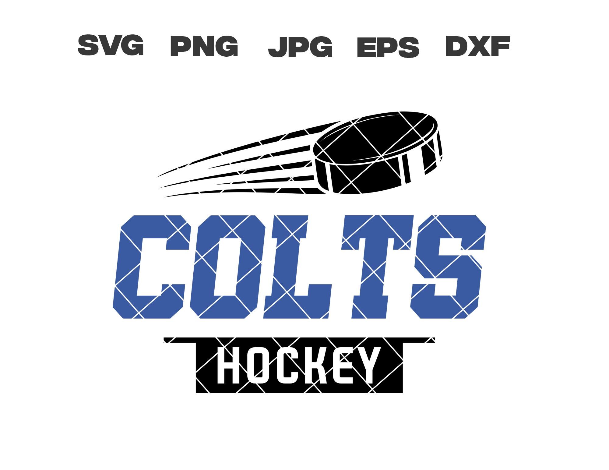 Colts Svg, Colts Hockey Svg, Hockey Svg, Png, Jpg, Dxf, Eps, Cricut ...