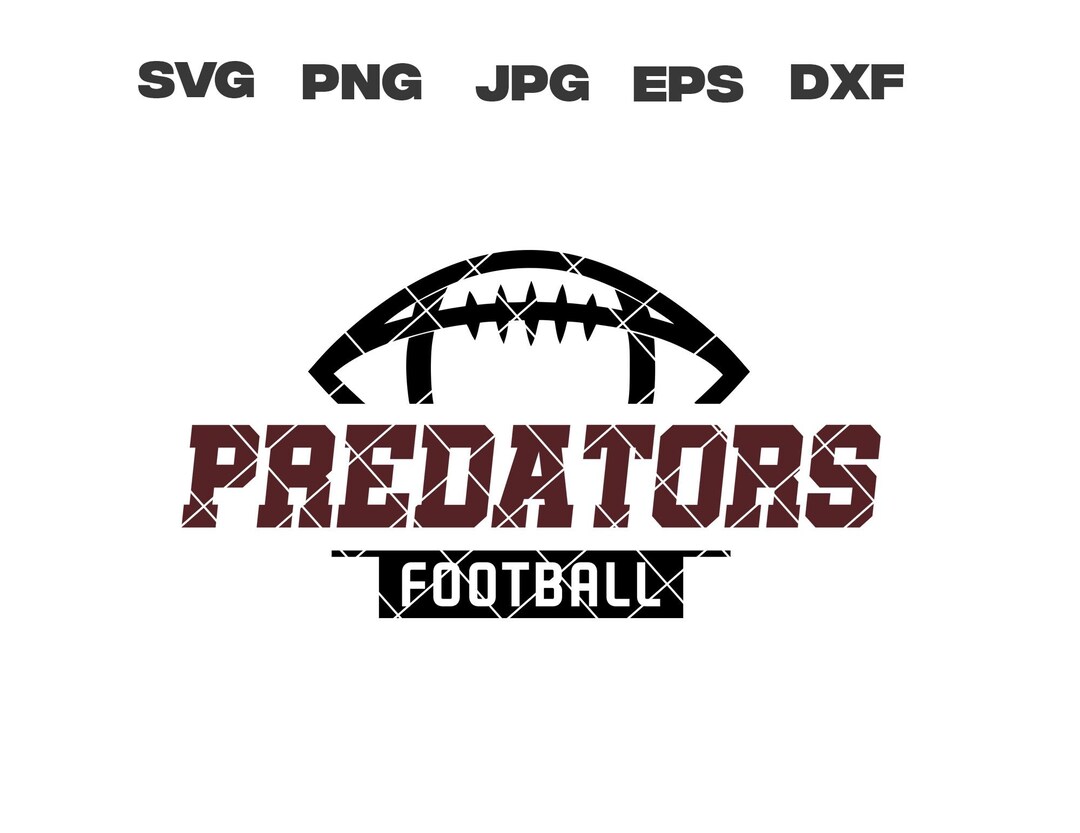 Predators SVG, Predators Football SVG, Football Team, Svg, Png, Jpg ...