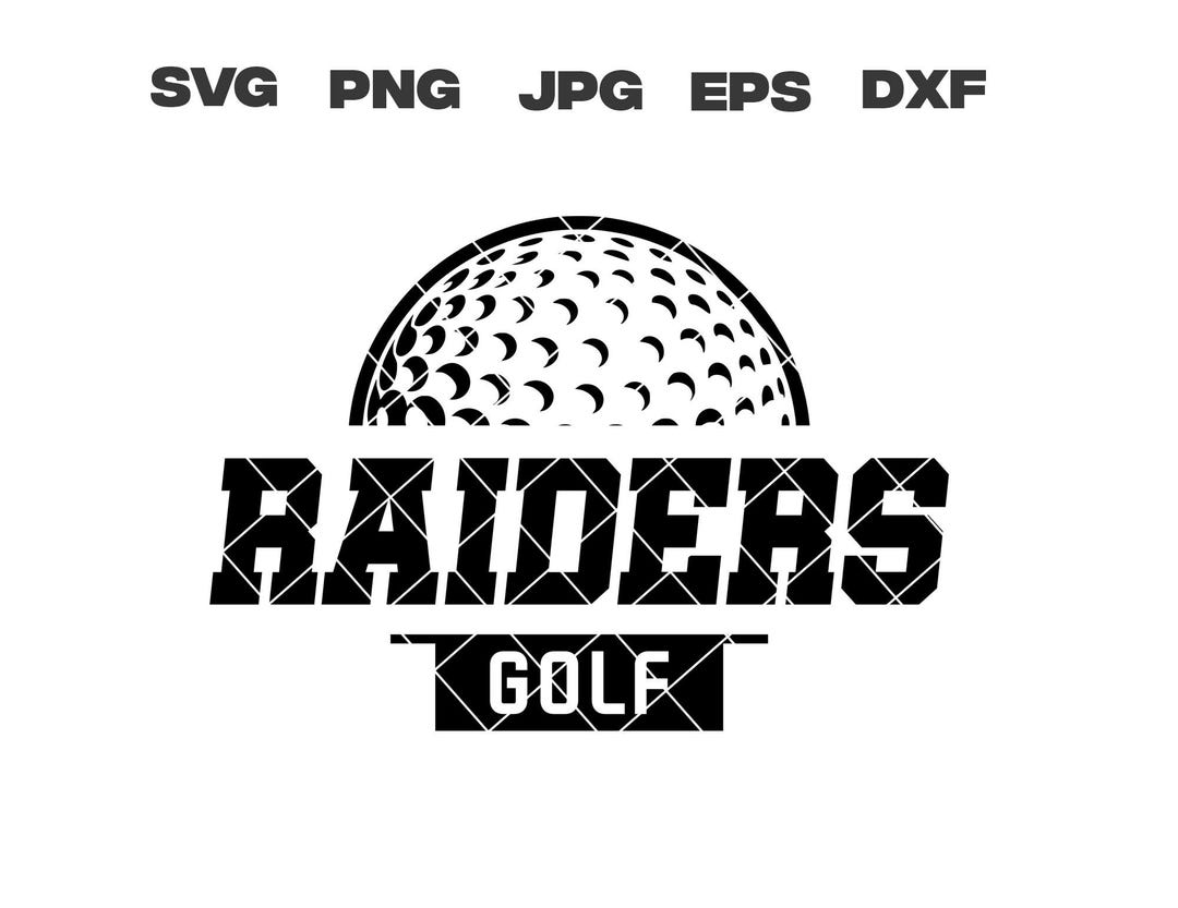 Raiders SVG, Raiders Golf SVG, Golf Svg, Png, Jpg, Dxf, Eps, Cricut ...