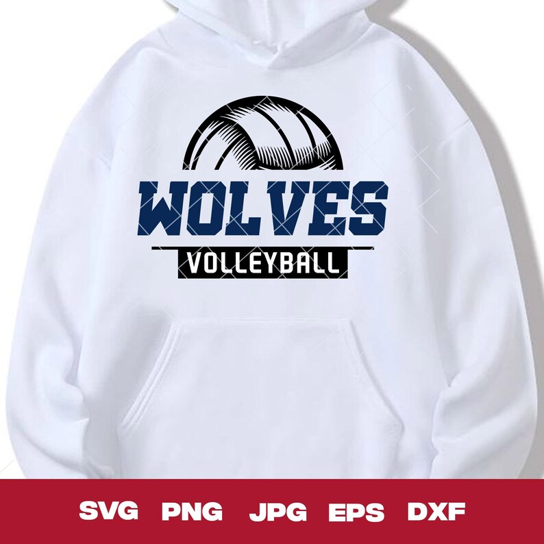 Wolves SVG, Wolves Volleyball SVG, Volleyball Svg, Png, Jpg, Dxf, Eps ...