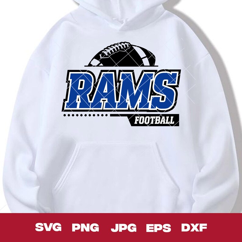 Rams SVG, Rams Football SVG, Football Team, Svg, Png, Jpg, Dxf, Eps ...