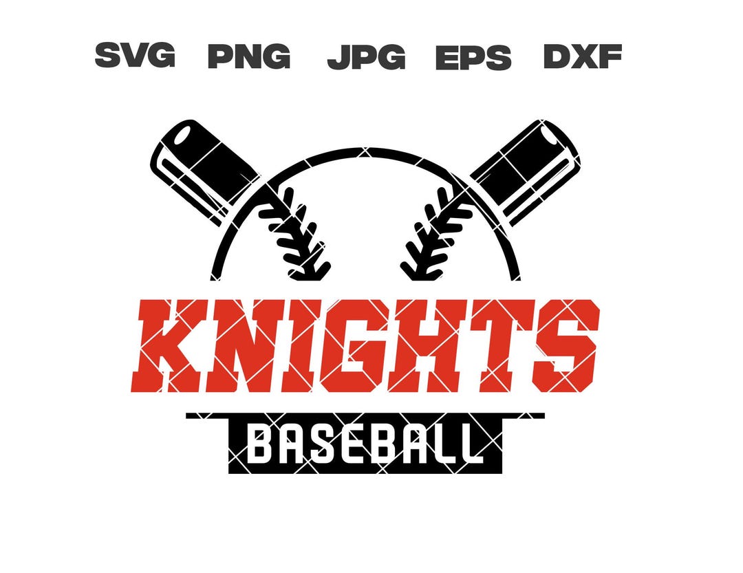 Knights SVG, Knights Baseball SVG, Baseball Team, Svg, Png, Jpg, Dxf ...