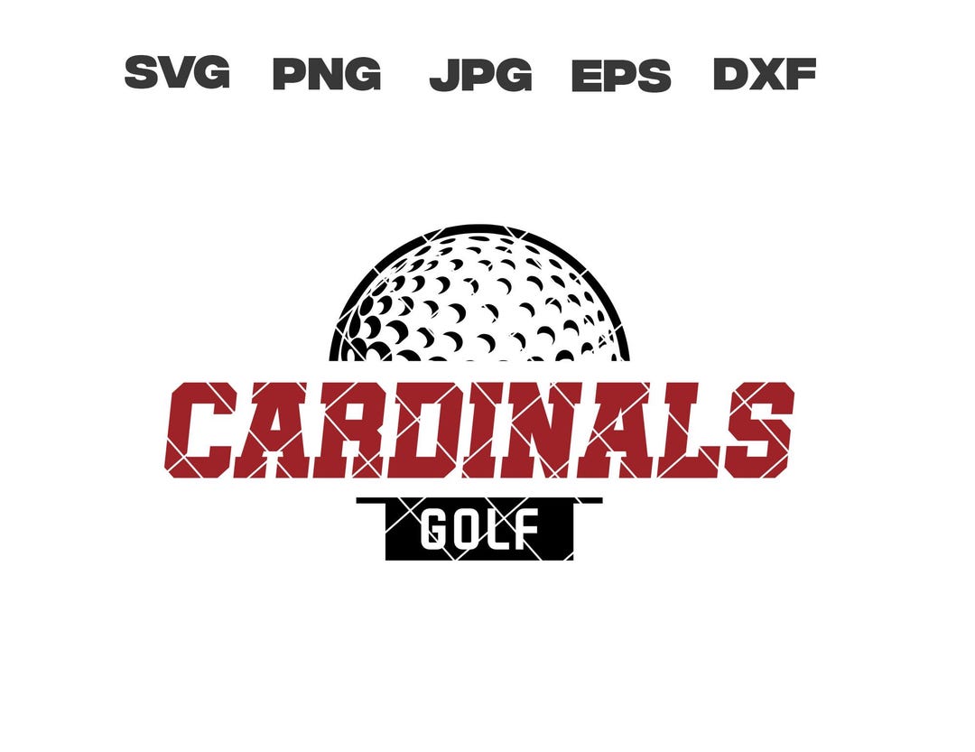 Cardinals SVG, Cardinals Golf SVG, Golf Svg, Png, Jpg, Dxf, Eps, Cricut ...