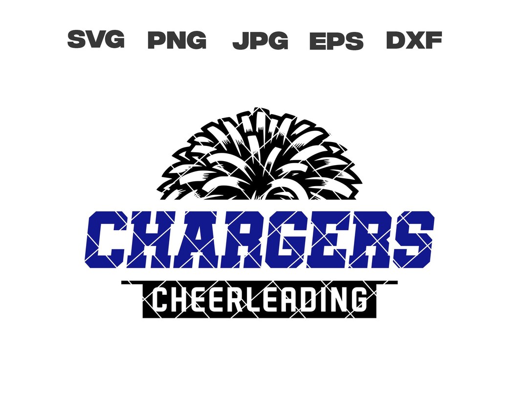 Chargers SVG, Chargers Cheerleading SVG, Cheerleading Svg, Png, Jpg ...