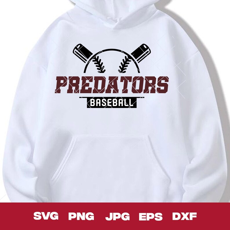 Predators SVG, Predators Baseball SVG, Baseball Team, Svg, Png, Jpg ...