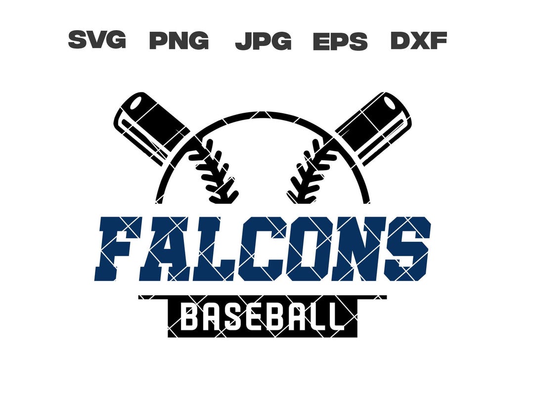 Falcons SVG, Falcons Baseball SVG, Baseball Team, Svg, Png, Jpg, Dxf ...