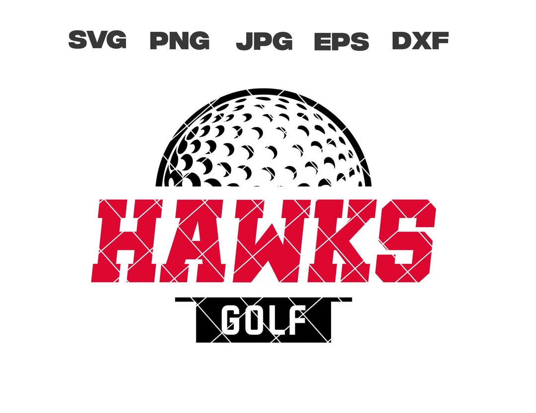 Hawks SVG, Hawks Golf SVG, Golf Svg, Png, Jpg, Dxf, Eps, Cricut Files ...