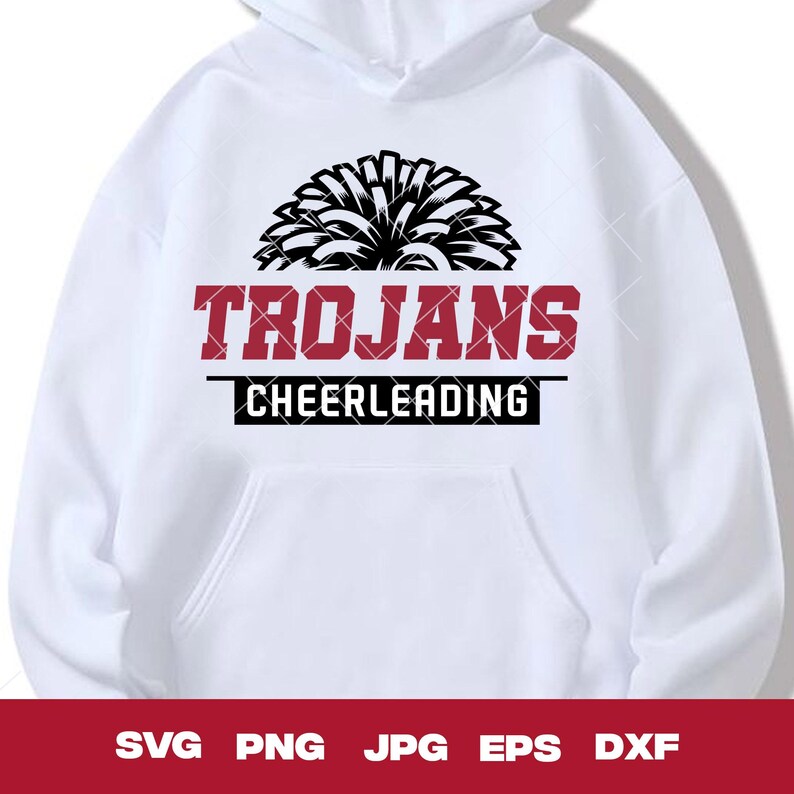 Trojans SVG, Trojans Cheerleading SVG, Cheerleading Svg, Png, Jpg, Dxf ...