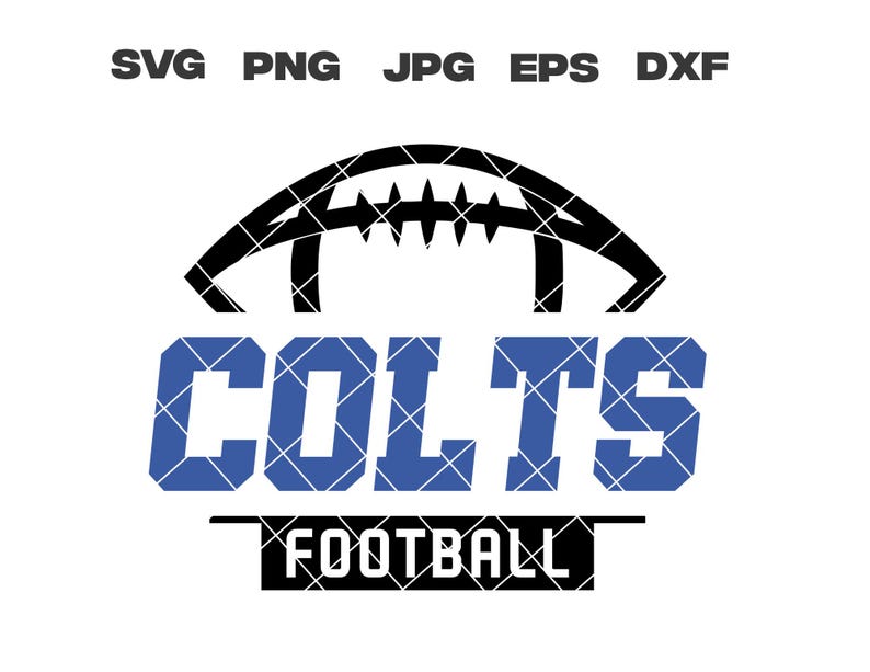 Colts SVG, Colts Football SVG, Football Team, Svg, Png, Jpg, Dxf, Eps ...