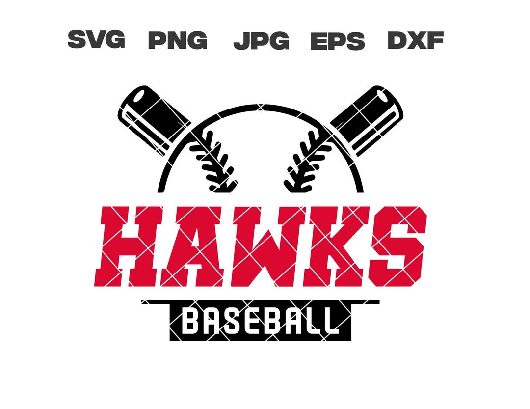 Hawks SVG, Hawks Baseball SVG, Baseball Team, Svg, Png, Jpg, Dxf, Eps ...