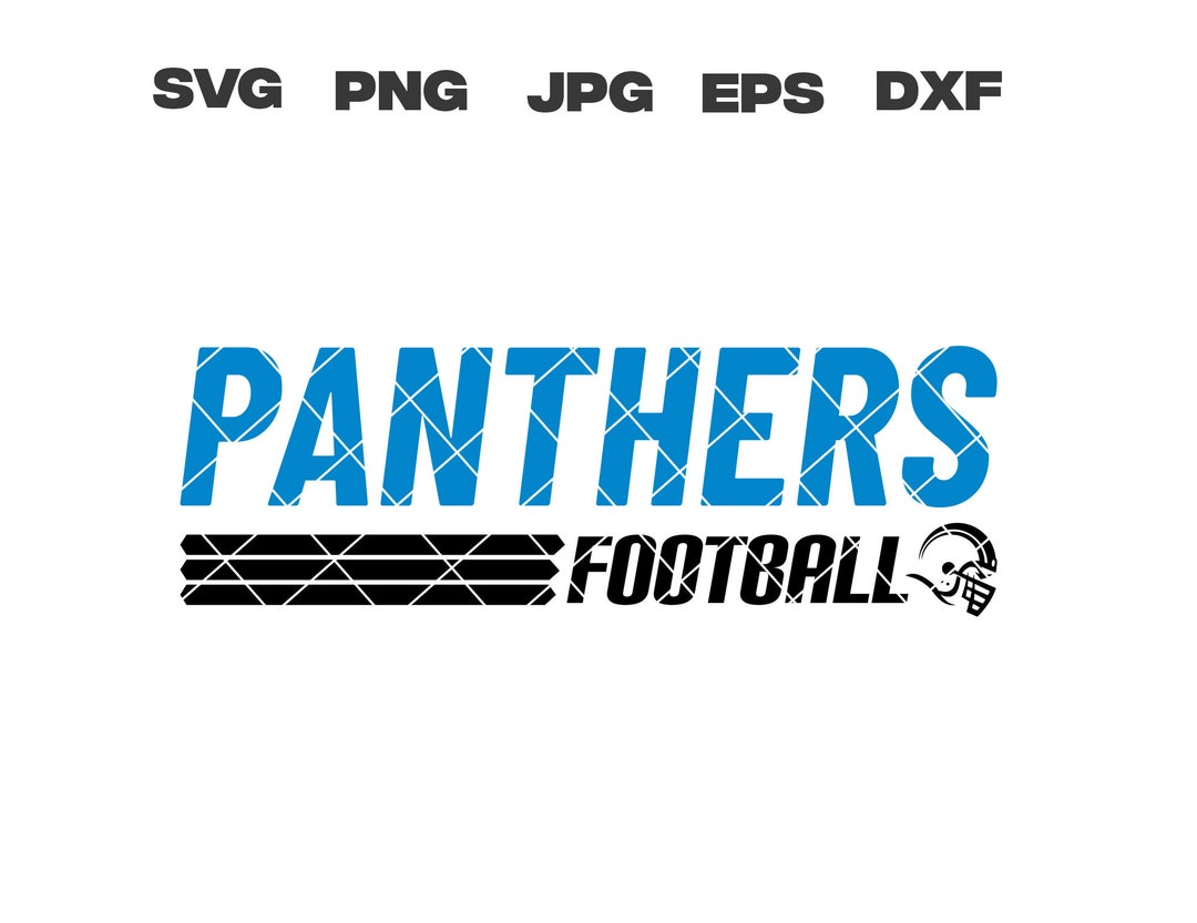 Panthers SVG, Panthers Football SVG, Football Team SVG, Cricut Files ...