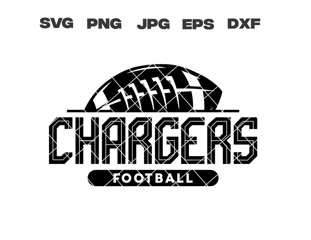 Chargers SVG, Chargers Football SVG, Football Team, Svg, Png, Jpg, Dxf ...
