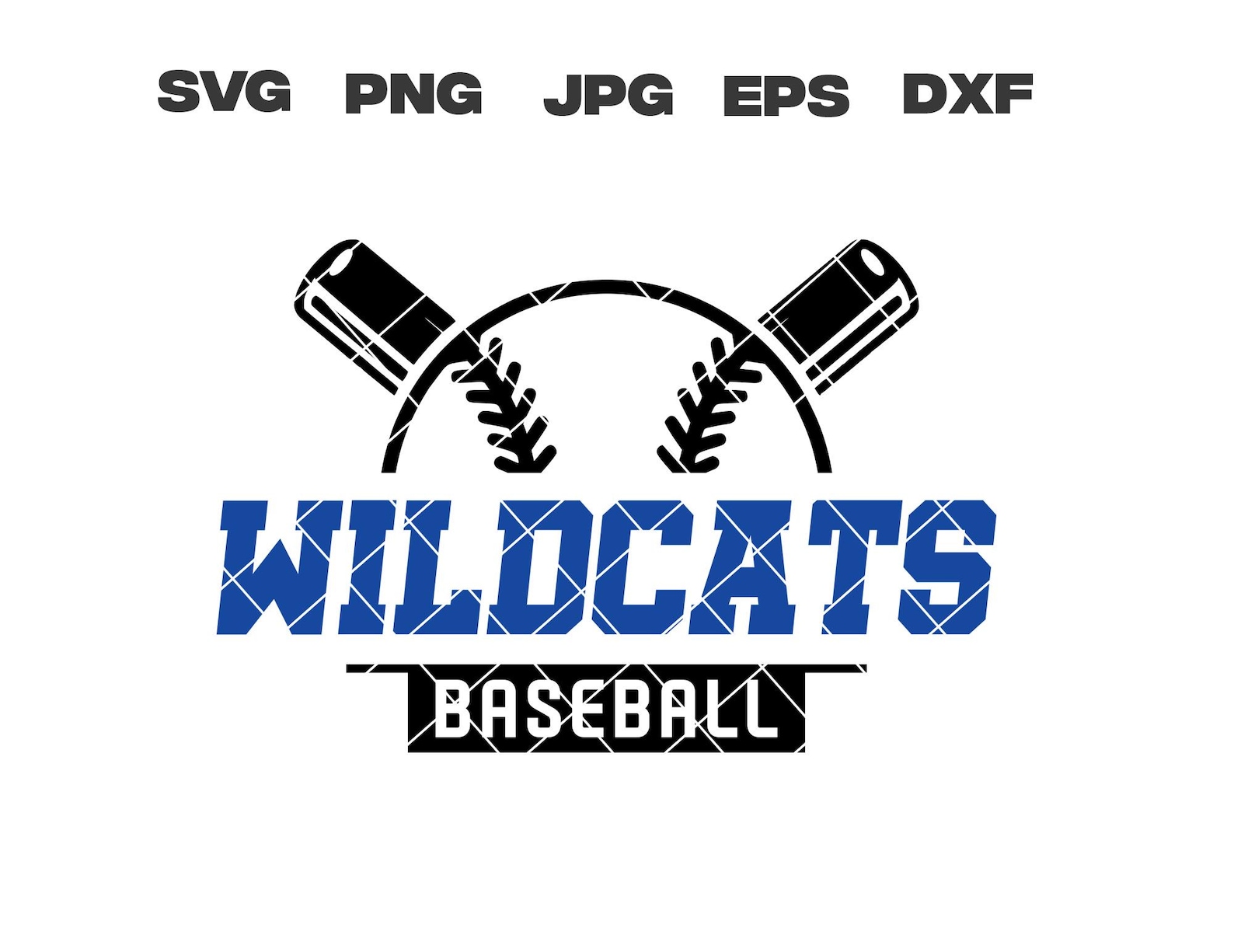 Wildcats SVG, Wildcats Baseball SVG, Baseball Team, Svg, Png, Jpg, Dxf ...
